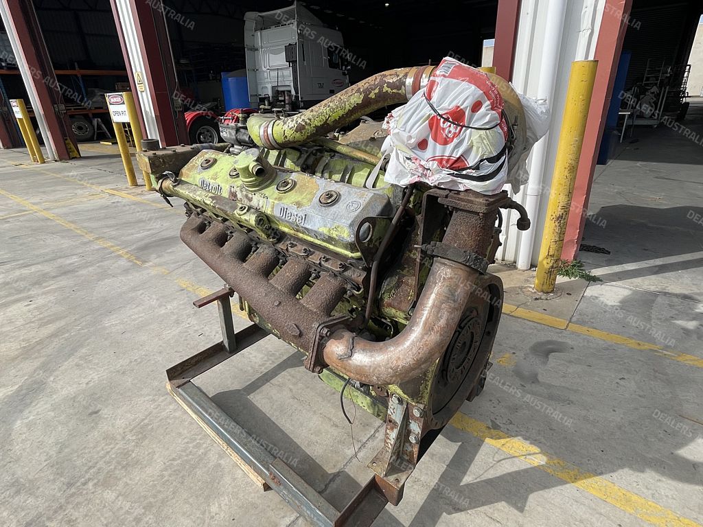 Detroit V12 Diesel Engine | Truck, Trailer & Heavy Equipment Auctions
