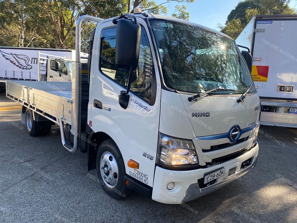 2025 Hino 616 Amt 3430 Wide Hybrid Electric Alloy Tray for sale in NSW #AH13066 | Truck Dealers ...
