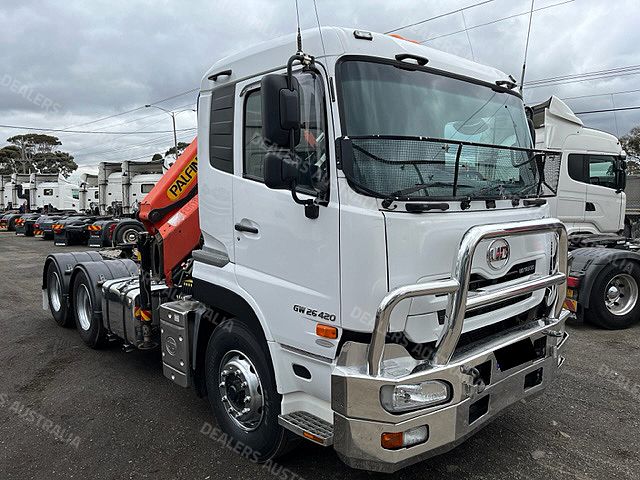 2014 Nissan UD Quon Prime Mover Crane Truck | Truck, Trailer & Heavy ...