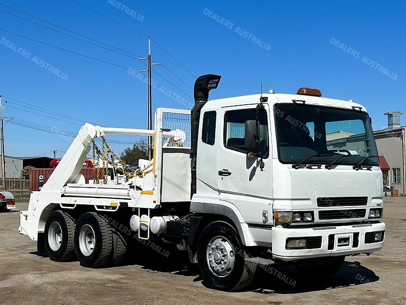 2007 Mitsubishi FV500 6X4 Skip Bin Loader | Truck, Trailer & Heavy ...