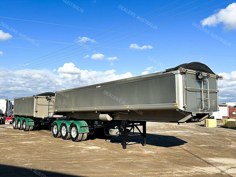 2009 Barry Stoodley B-Double Stag Tipper Set | Truck, Trailer & Heavy ...