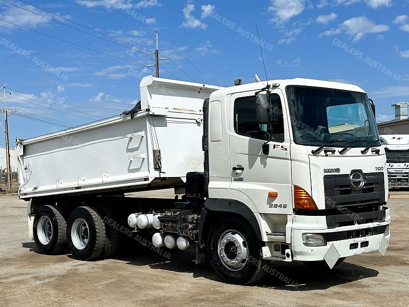 2009 Hino FS2845 6x4 Steel Rigid Tipper **450Hp** | Truck, Trailer ...