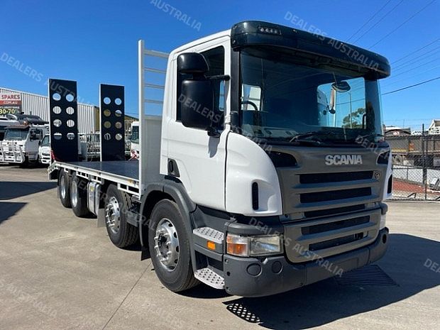 2007 Scania P270 8X4 NEW BEAVER TAIL HYD RAMPS | Truck, Trailer & Heavy ...