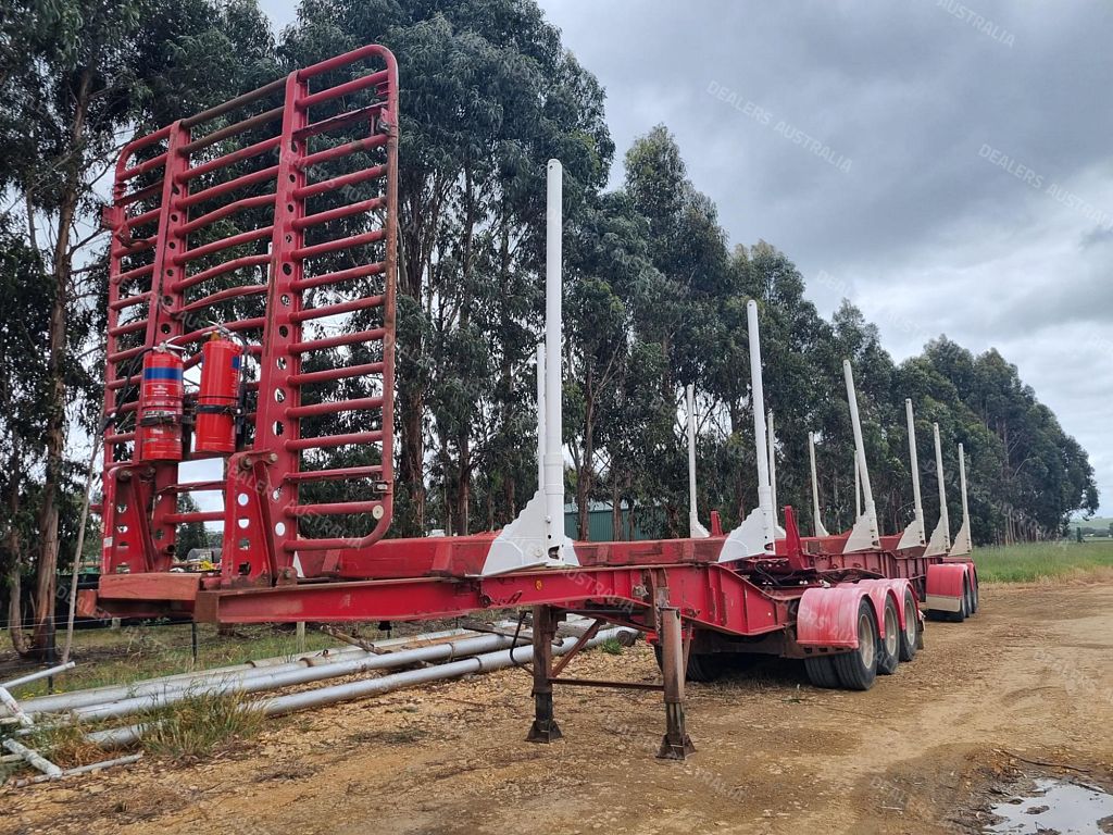 Elphinstone B-double set Log Trailers | Truck, Trailer & Heavy ...