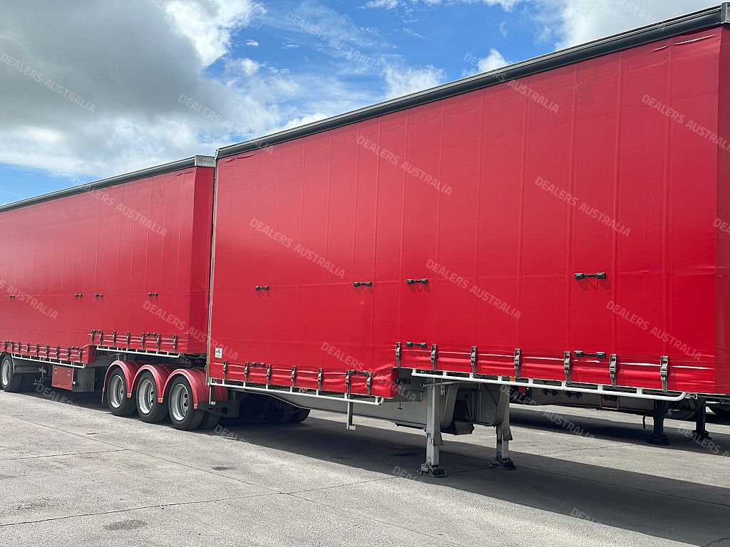 2021 Vawdrey 36 Pallet 4.6m High Drop Deck B Double Titeliner ...