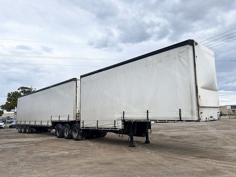 2006 Vawdrey Drop Deck Mezzanine Floor B Double Combination | Truck ...