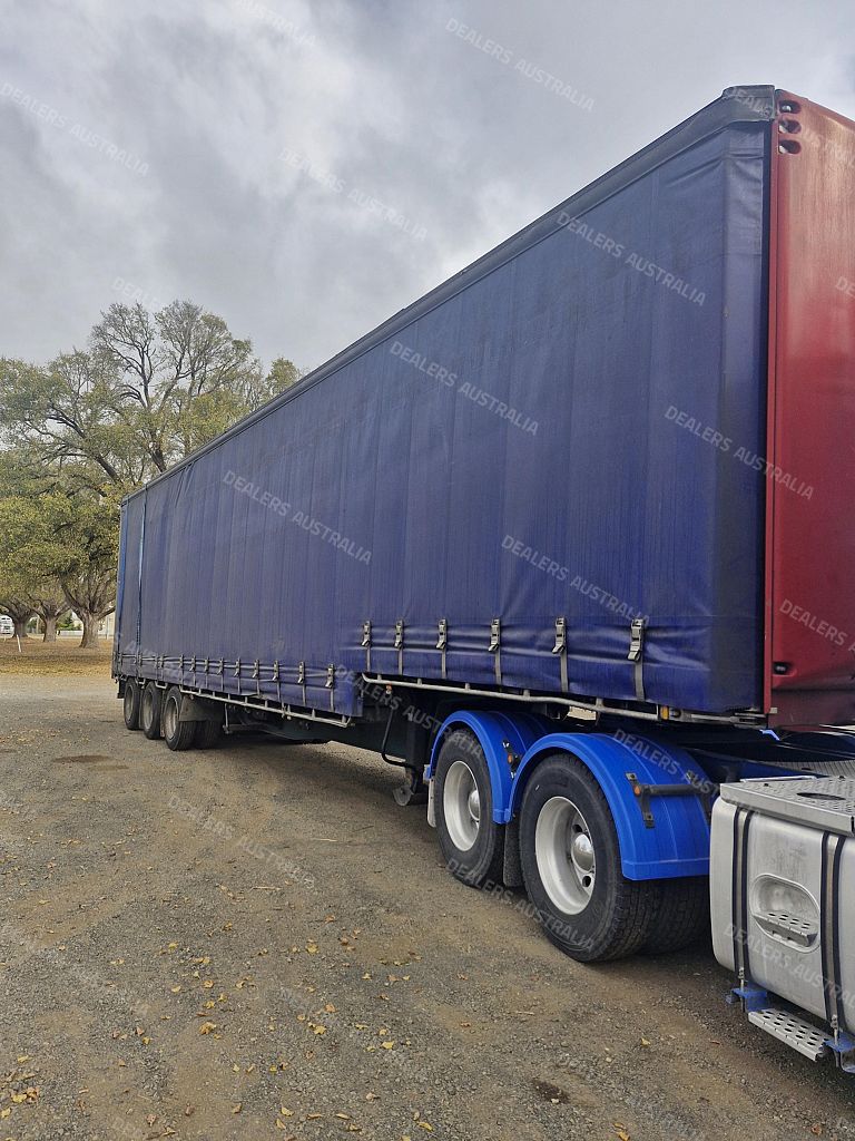 2004 Maxitrans Tri-Axle Curtain Side Trailer **MEZZ DECK** | Truck ...