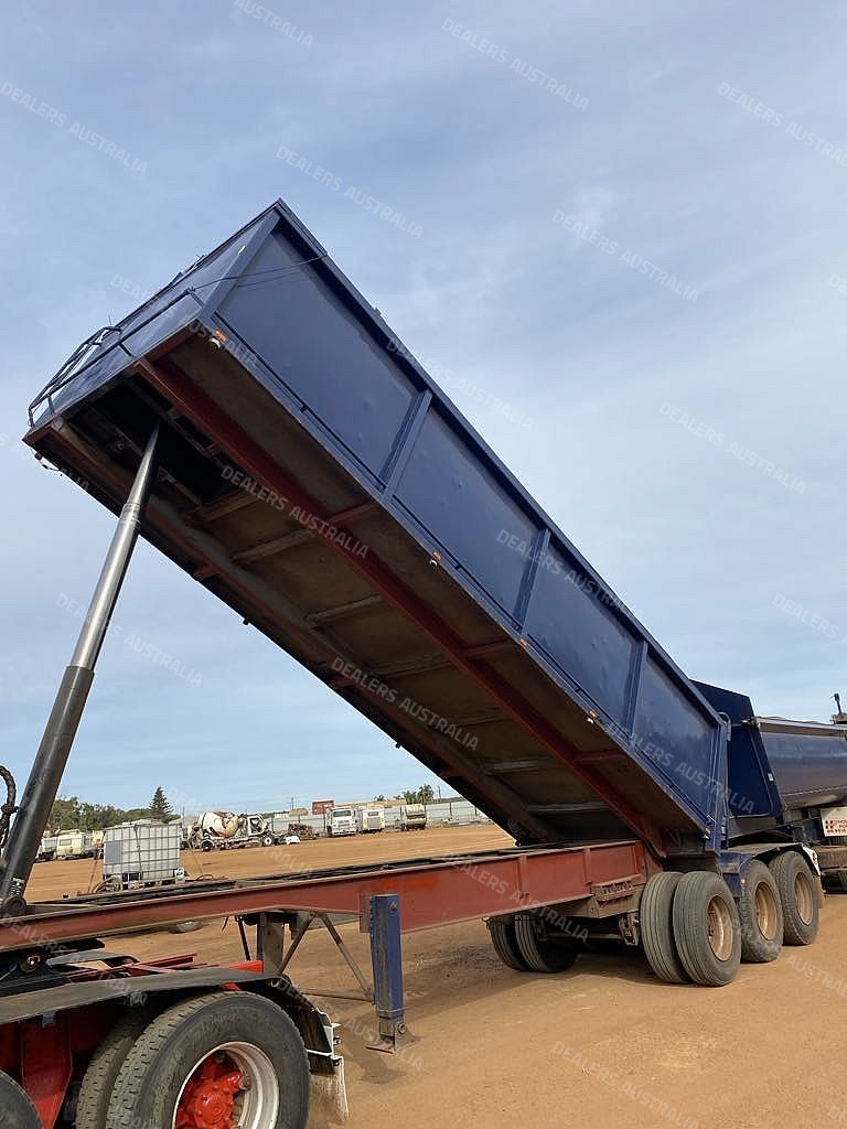 2009 AMB TRB20 Tri-Axle Sliding Chassis Tipper Trailer | Truck, Trailer ...