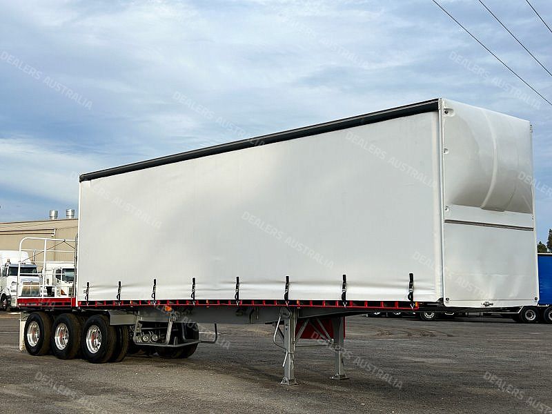1989 Freighter 16 Pallet Tri-Axle Lead / B Trailer (No Turntable ...