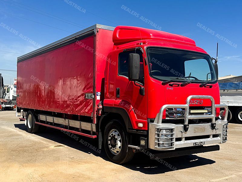 2016 Isuzu FVR 4x2 7.8m Curtain Side Truck | Truck, Trailer & Heavy ...
