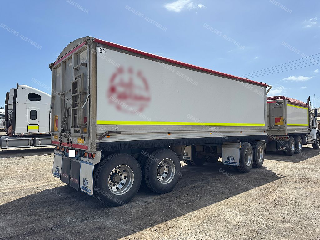 1999 Hercules HEDT-4 Quad Alloy Tipper Trailer | Truck, Trailer & Heavy ...