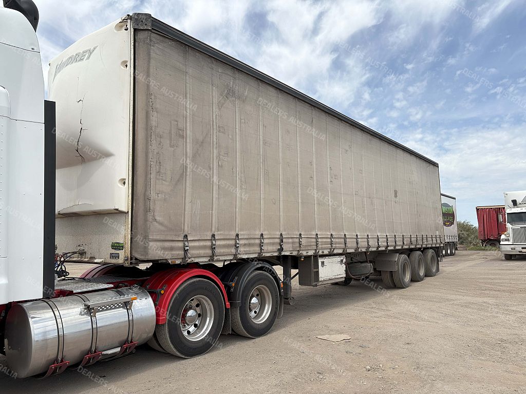 2006 Vawdrey 22 Pallet Tri-Axle Straight Deck Trailer | Truck, Trailer ...