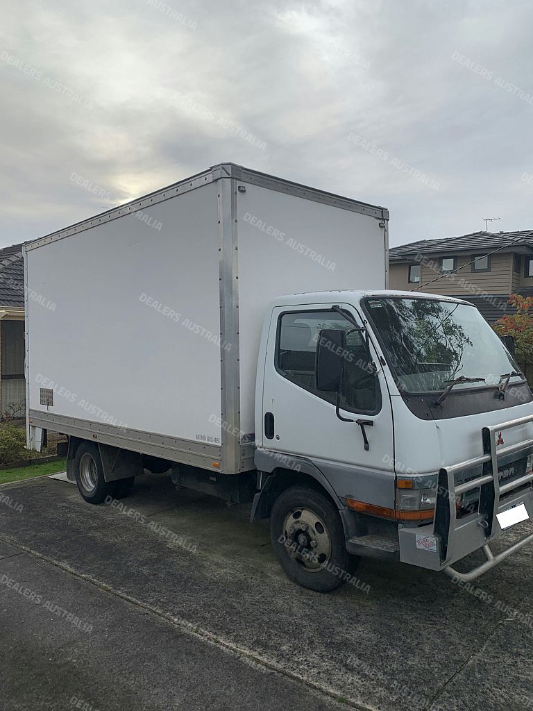 2002 Mitsubishi Canter FE 4x2 Rigid Truck with Pantech body | Truck ...