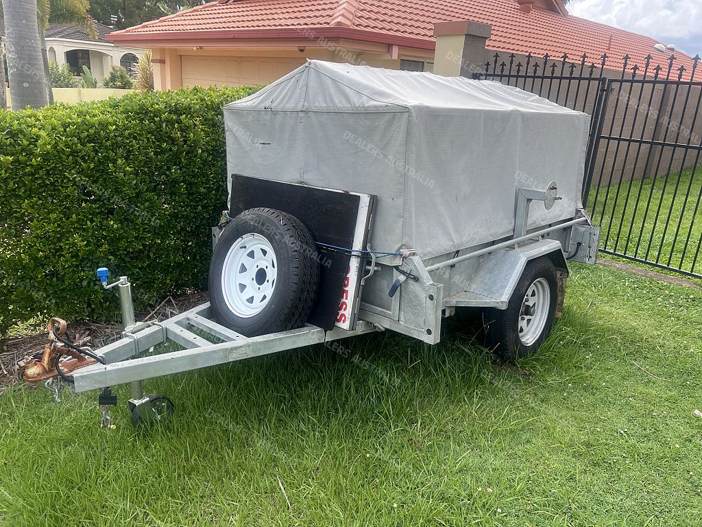 2020 STONEGATE INDUSTRIES 6X4 BOX TRAILER WITH 2022 BITUMEN EMULSION ...